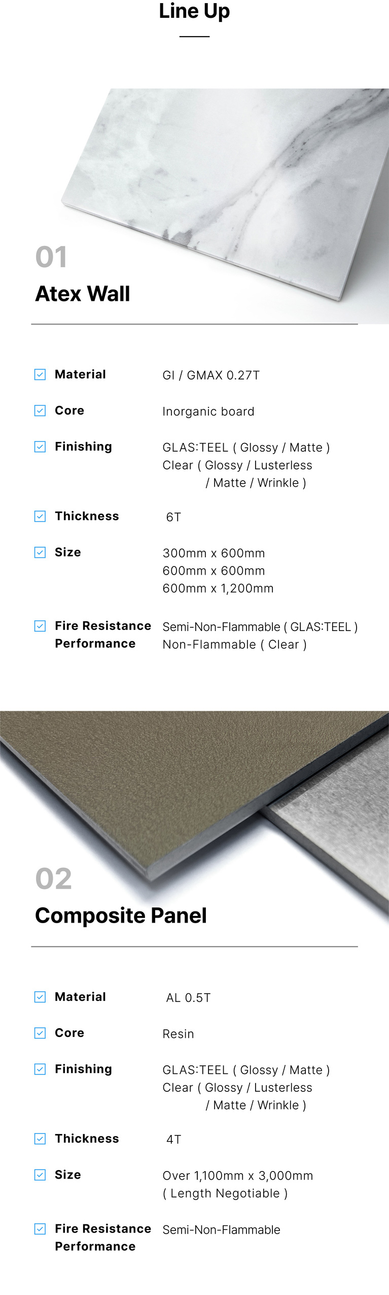 Business - Product : Atex DM - AJUSTEEL